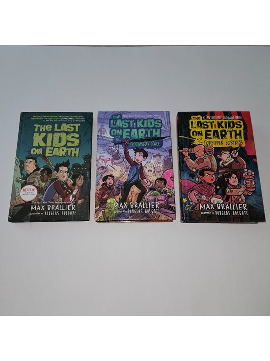 Other | 3 Last Kids On Earth Hbk Book Lot Doomsay Race Forbidden ...